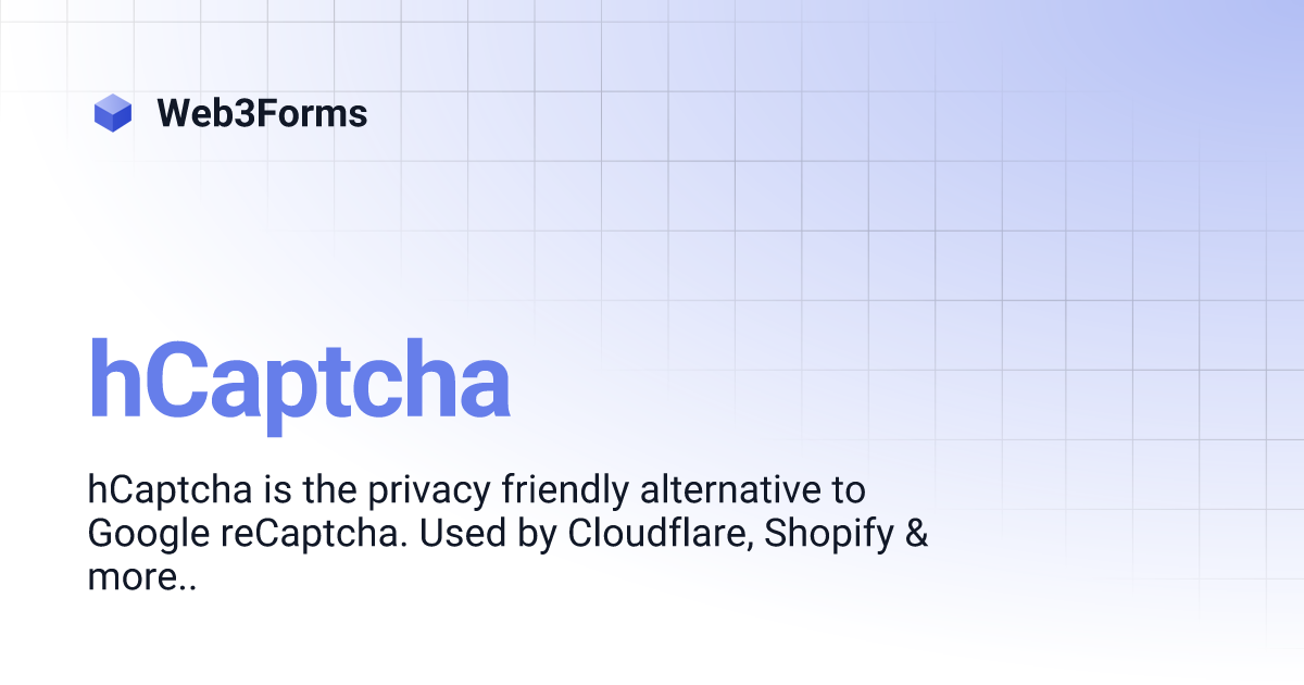 hCaptcha | Web3Forms